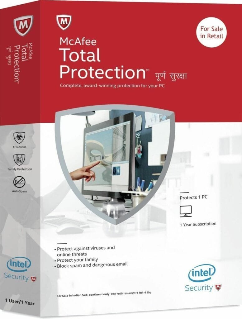 McAfee Total Protection – StopVirus – Buy AntiVirus Keys Online